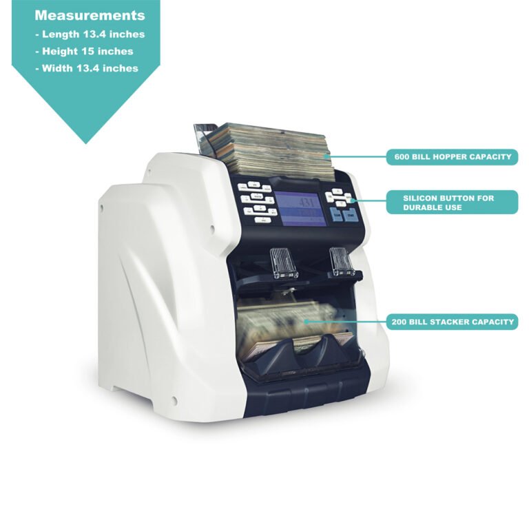 Currency Sorter Counter Machine Two Pocket Banknote Sorter Mixed ...
